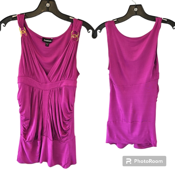 bebe | Tops | Vintage Bebe Jersey Knit Top | Poshmark